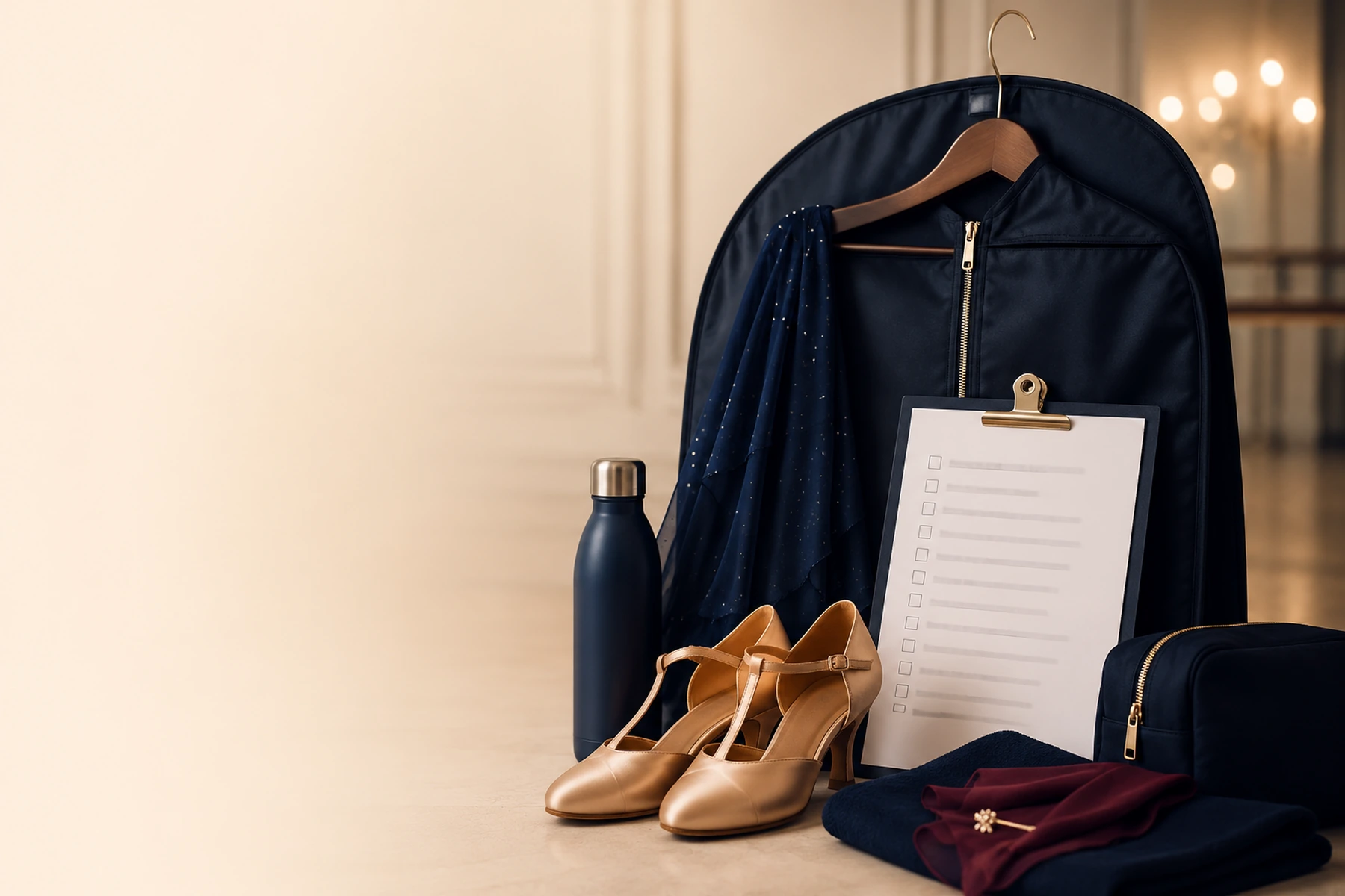 First Ballroom Competition Checklist